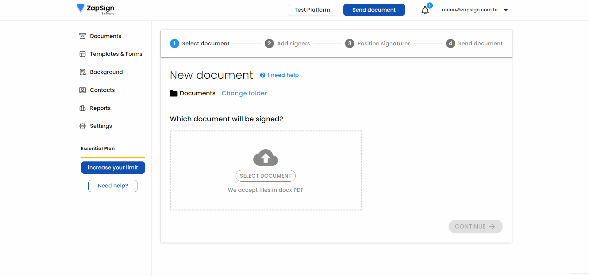 How to place signatures?