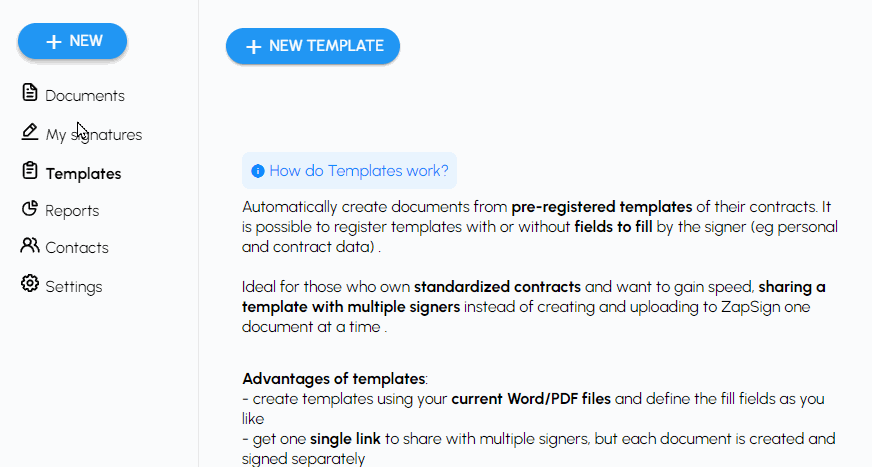 Templates: What are they for and how to use?